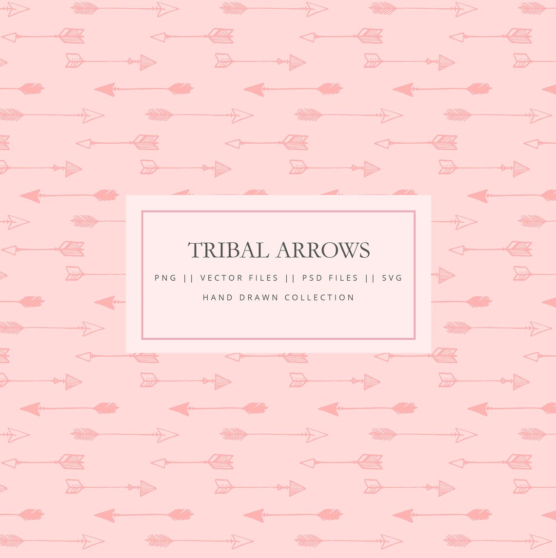 Clip Art With 33 Tribal Arrows, Arrow Doodlws, Arrow Vector, Arrrow ...