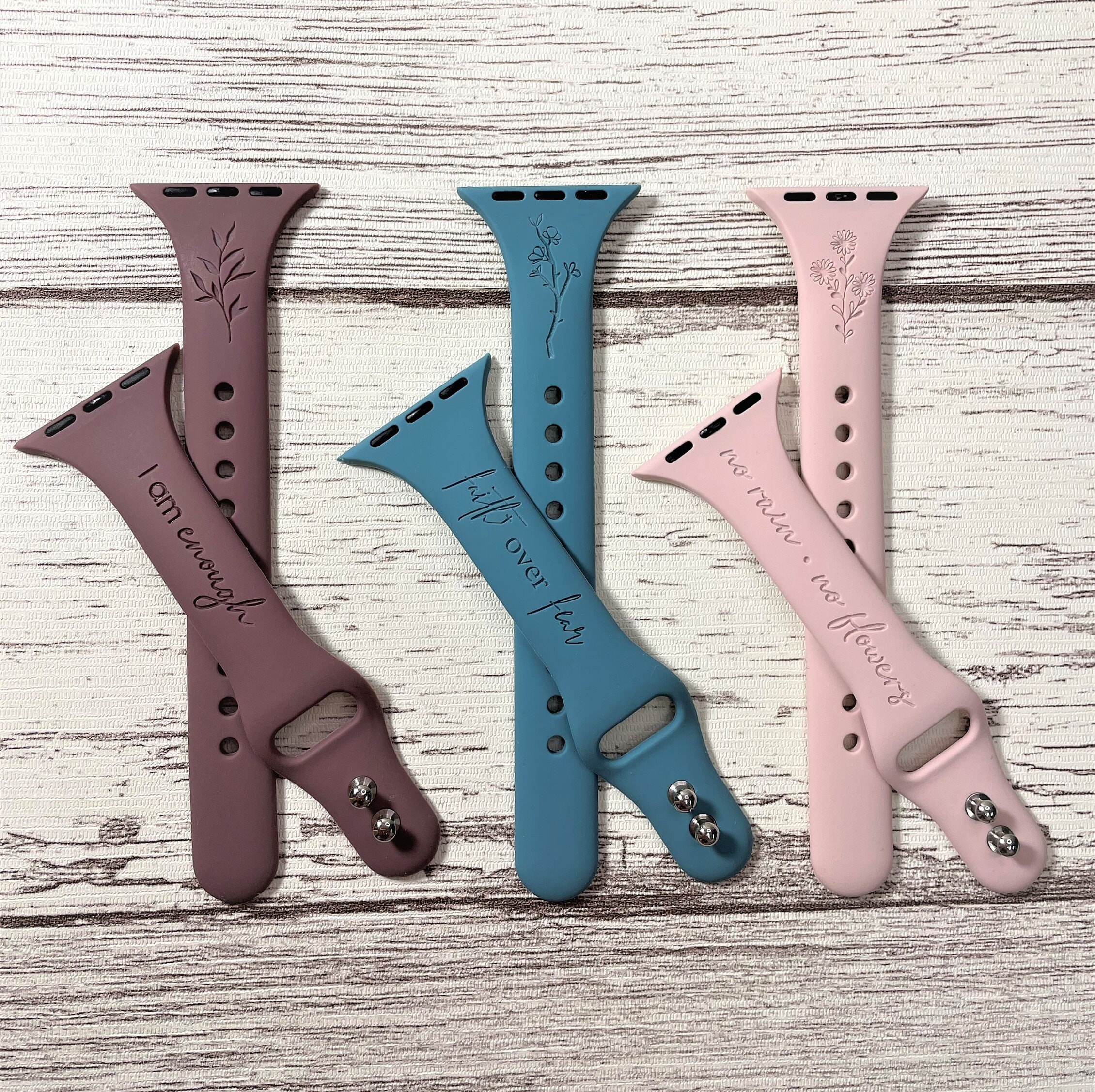 Engraved Watch Band Engraved Watch Band Compatible With Apple - Etsy