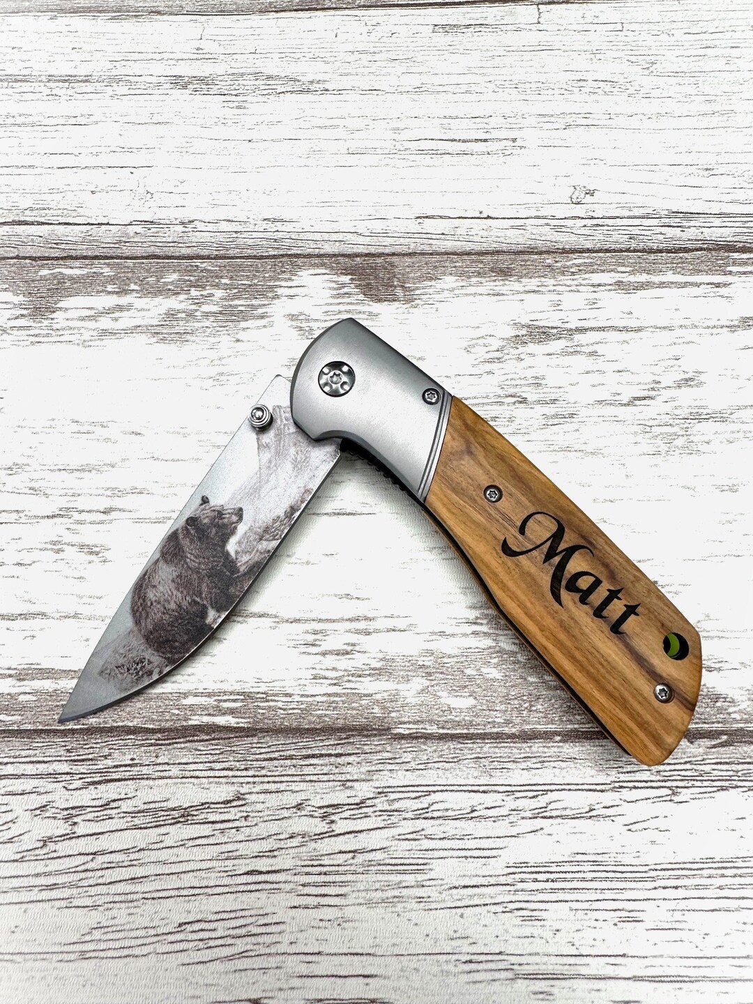 Personalized Knife, Groomsmen Gifts, Custom Wood Knife, Gifts for Men ...