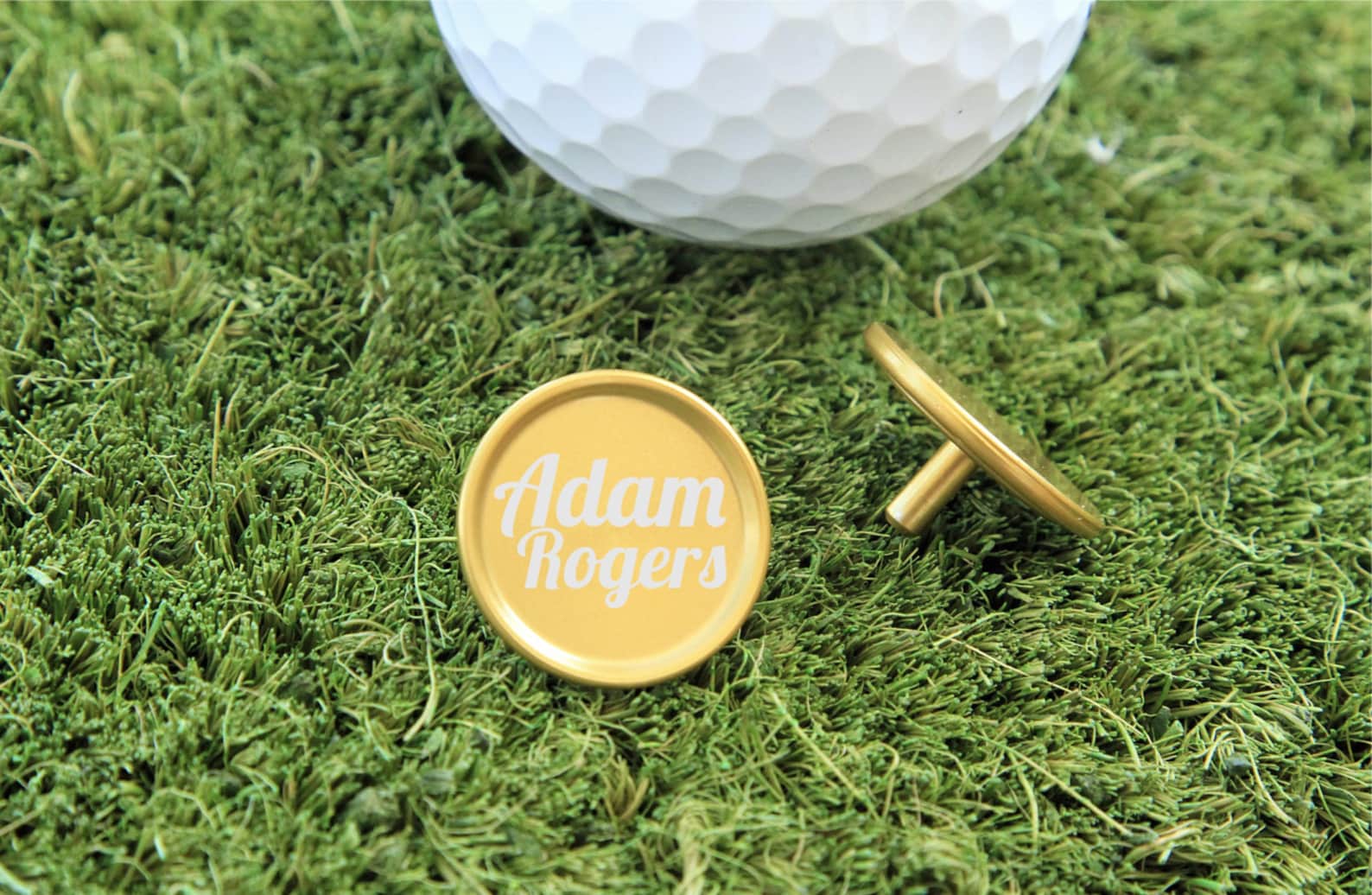 SET OF 4 Personalized Golf Ball Marker Golf Ball Marker - Etsy Canada