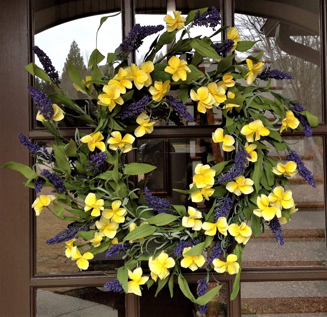 Wild Lavender Wreath - Etsy