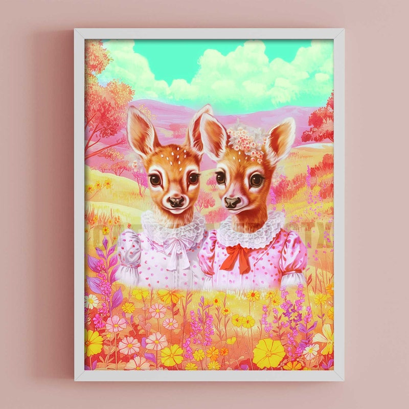 Kitsch Deer - Etsy