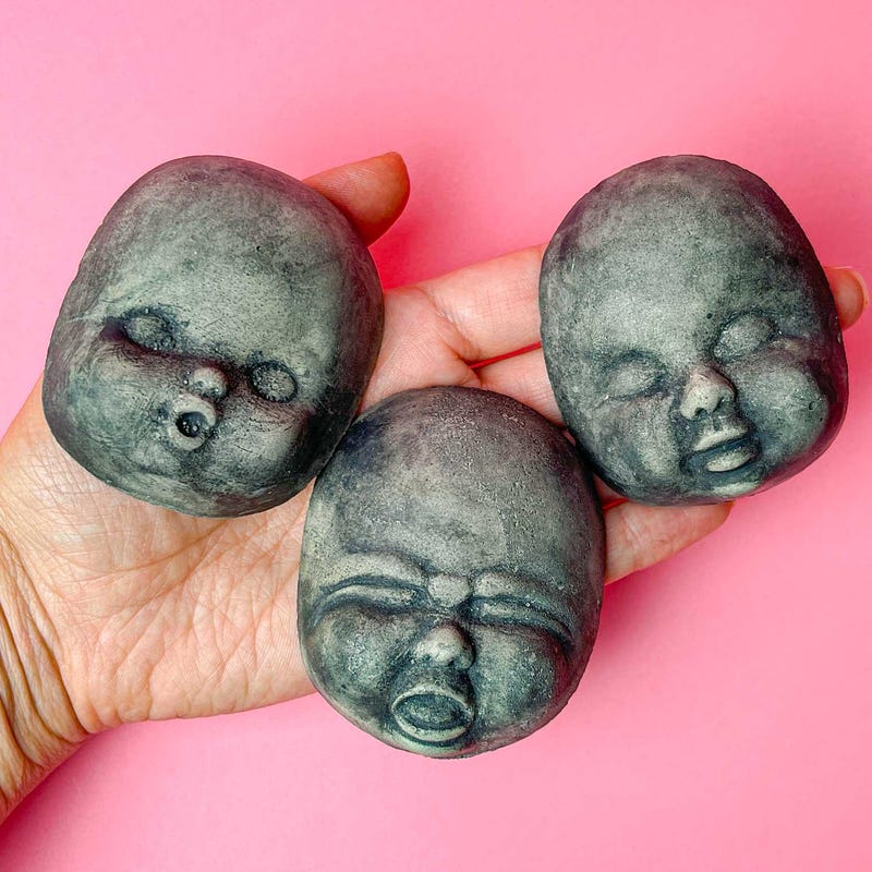 Weird Faces Art Head - Etsy