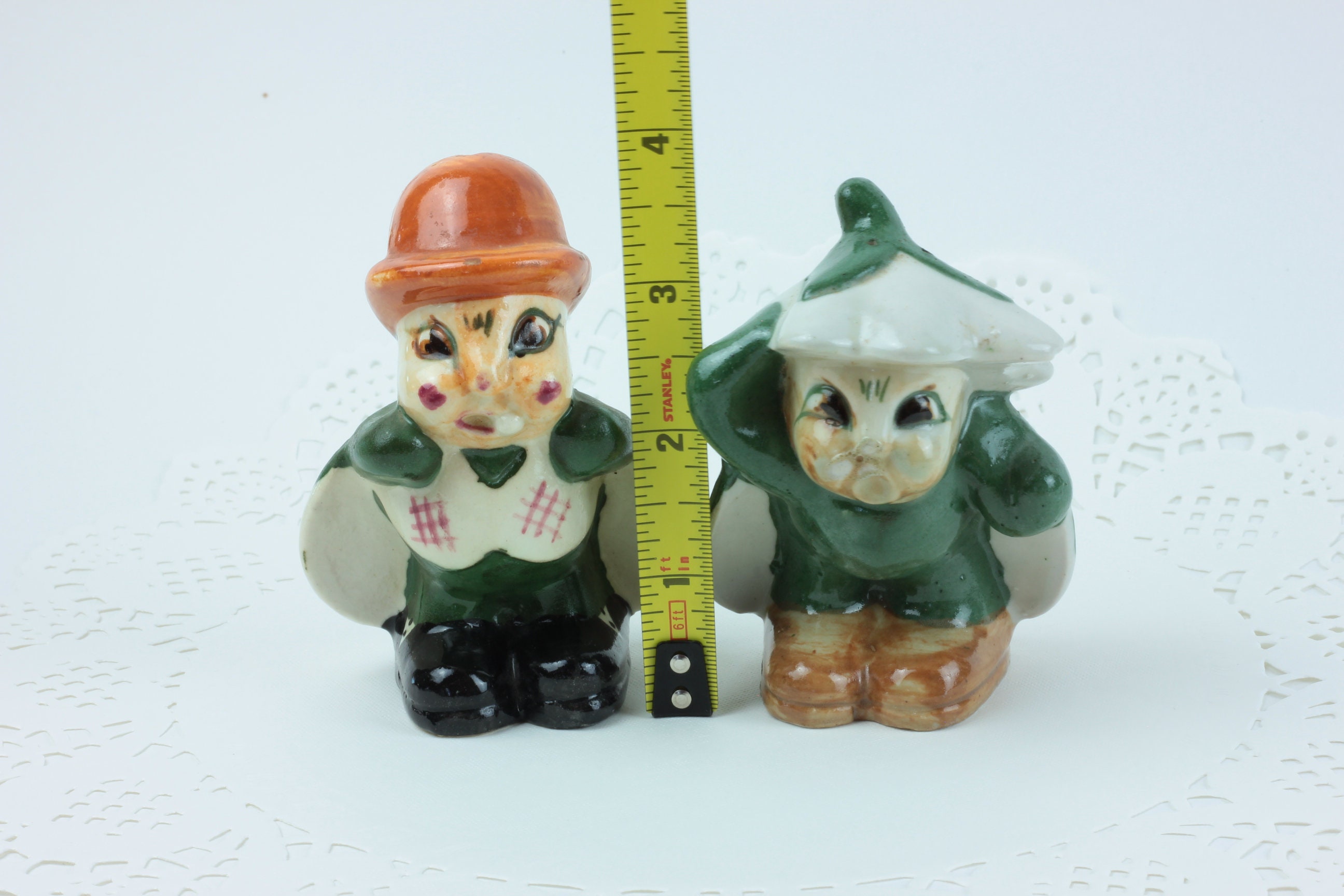 Vintage 1950's Anthropomorphic Beetle Bugs Salt & Pepper Shaker Set - Etsy