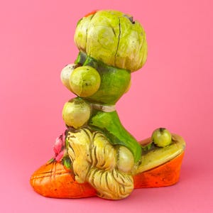 Vintage Anthropomorphic Poodle Coin Bank - Kitschy Chalkware ...
