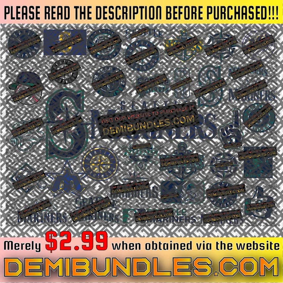 Seattle-mariners Baseball Team Svg, Seattle-mariners Svg, M L B Svg ...