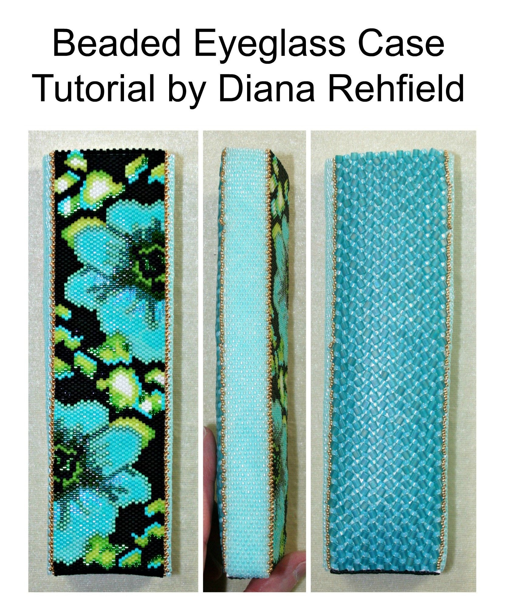Beaded Eyeglass Case Tutorial (PDF) - Etsy