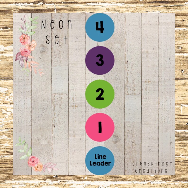 Vinyl Classroom Line up Dots- Multiple Quantities & Colors Available - Etsy