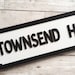 Personalised Street Sign Chunky Street Sign Name Plaque Freestanding ...
