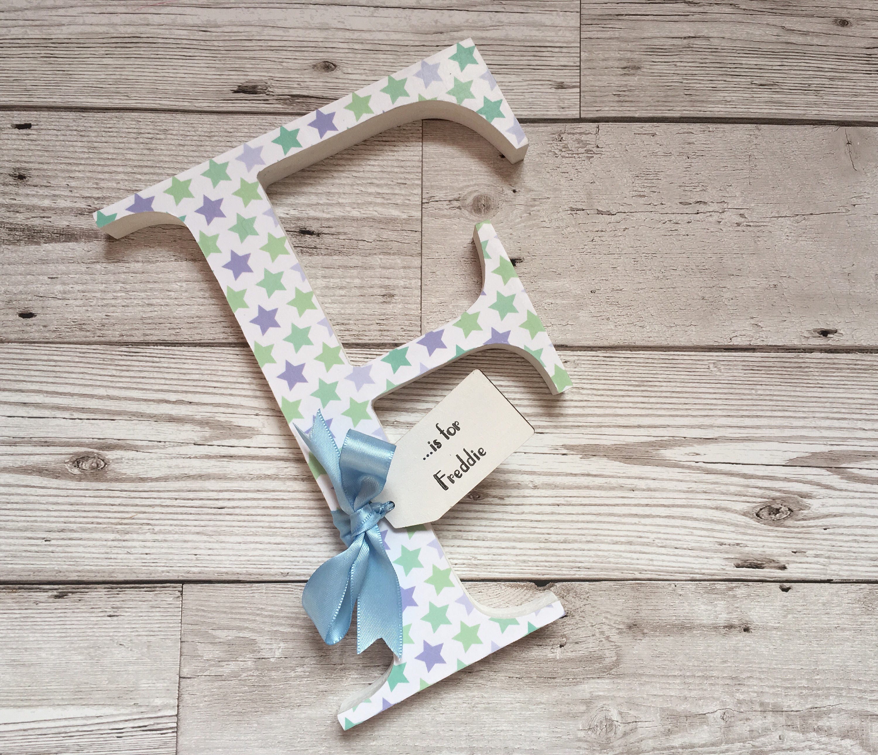 Decorated Wooden Letters Nursery Letters Name Letters | Etsy