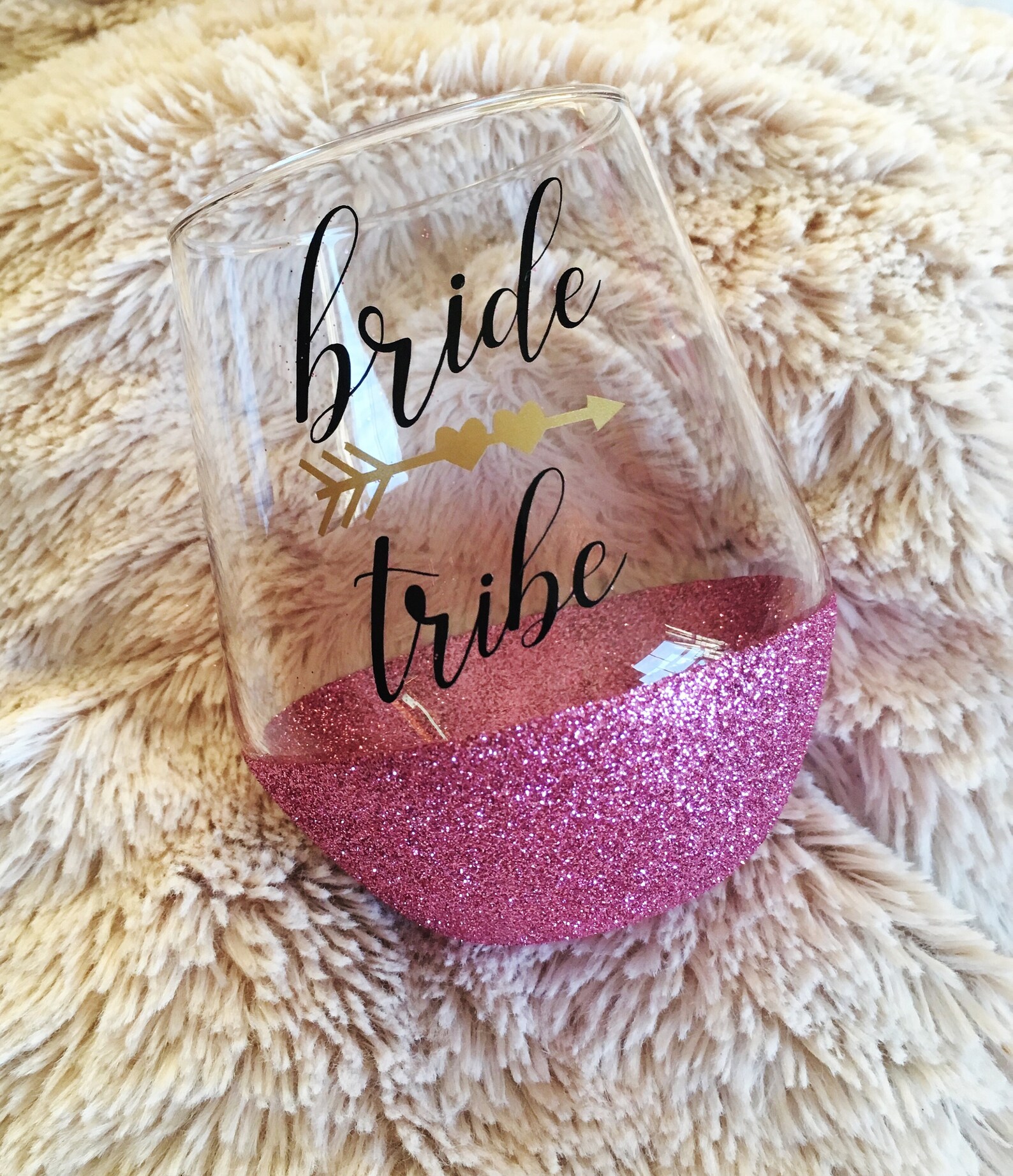 Personalised Bride Glass Bridal Party Gift Wedding Wine | Etsy