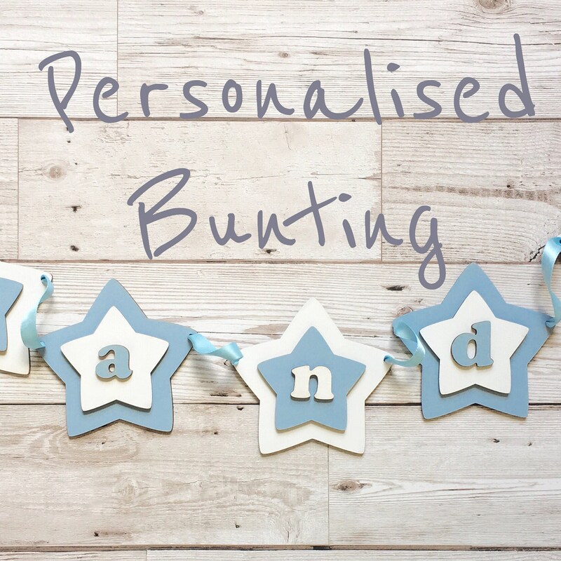 Personalised Bunting - Etsy UK