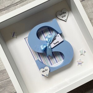 Personalised Name Frame - Initial Frame - Nursery Decor - New Baby Gift ...