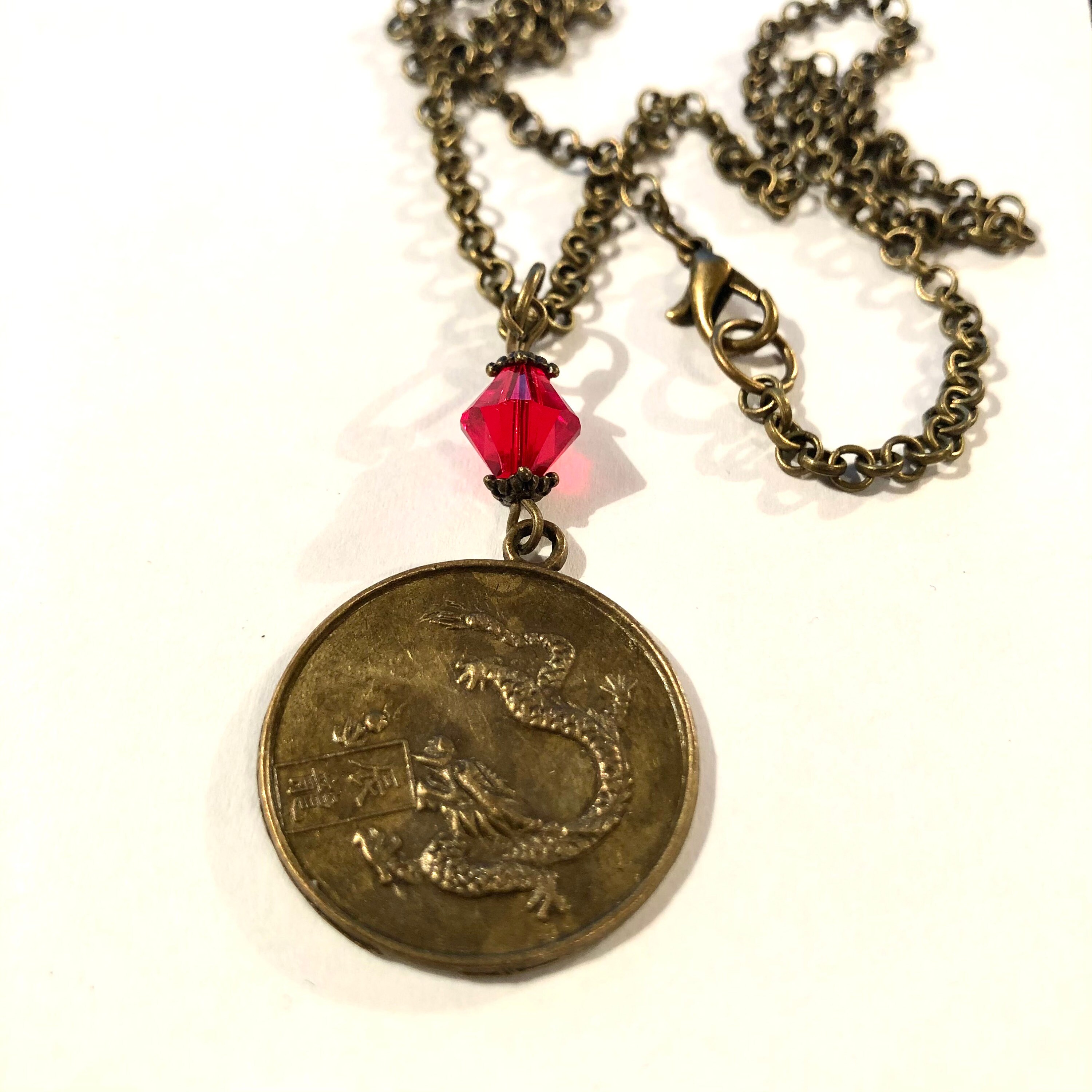 Year of the DRAGON RUBY Lunar New Year Chinese Zodiac | Etsy