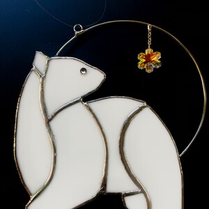 POLAR BEAR Suncatcher - White Bear - Symbol of the North - Polar Bear ...