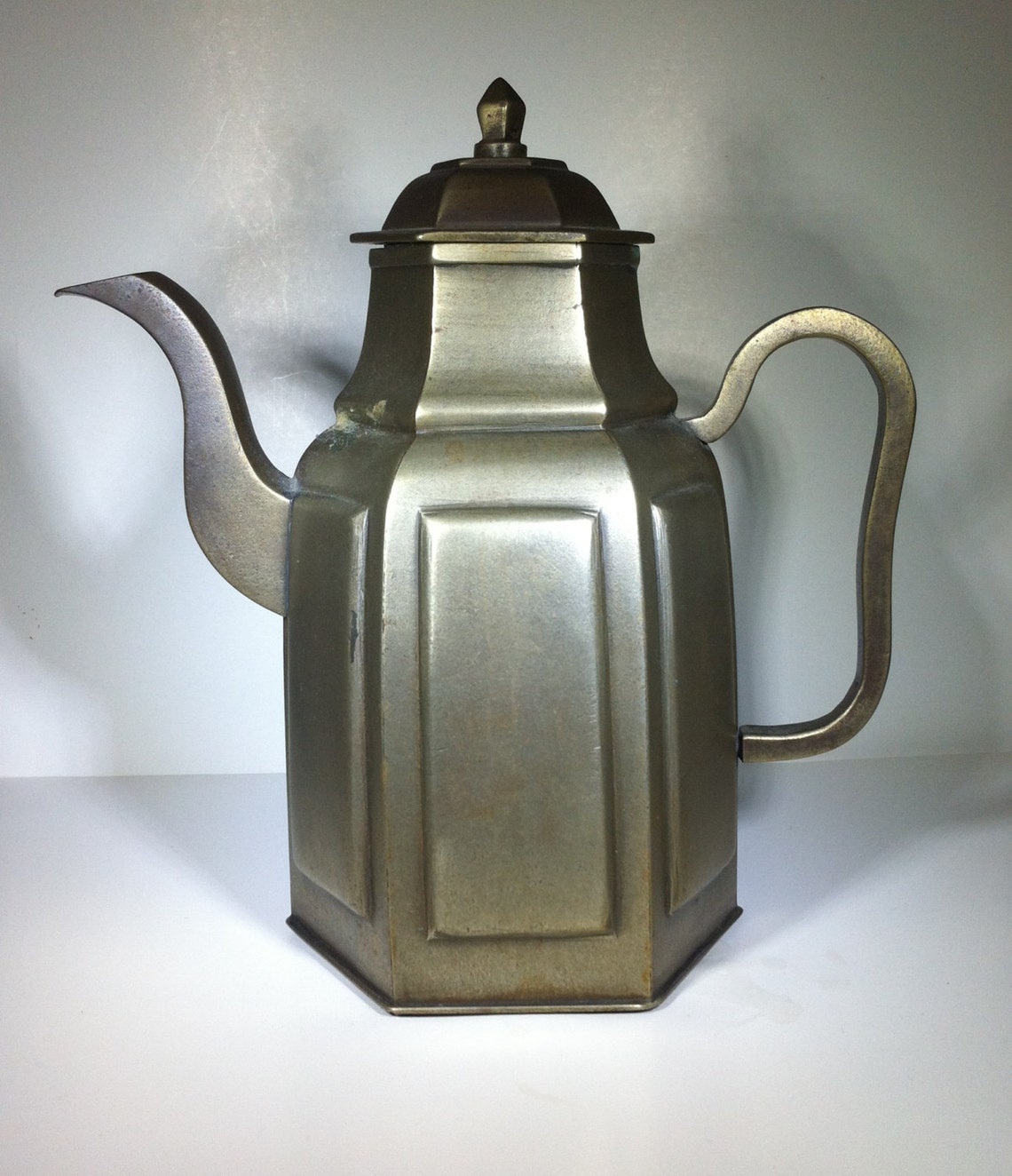 Vintage Pewter Chinese Teapot Early 20th Century | Etsy Canada