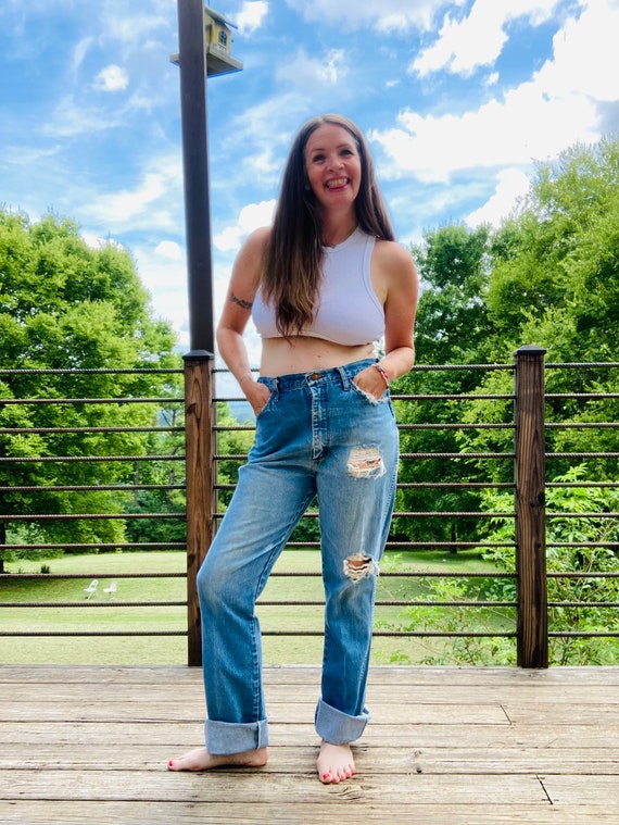 vintage wranglers perfectly - Gem