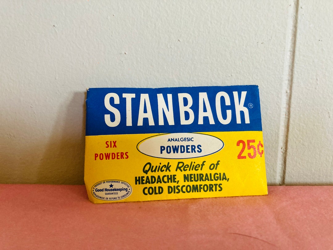 Vintage Stanback Powders Envelopes Headache Medicine - Etsy