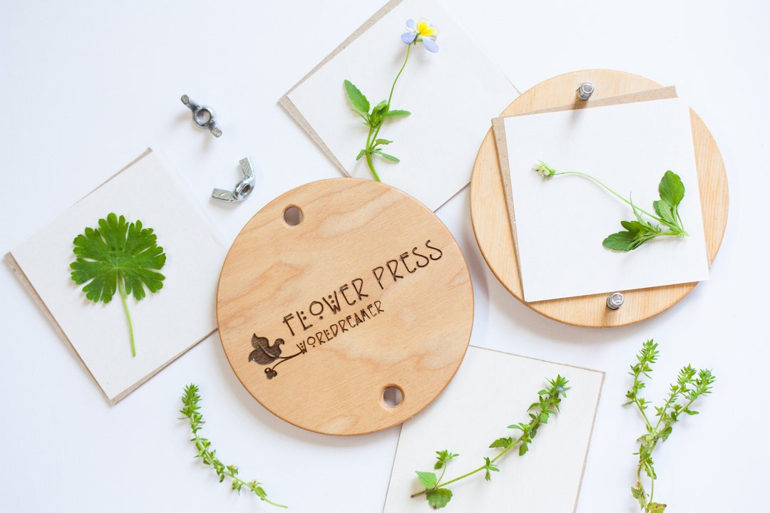 Flower Press Pocket Plant Press Botanical Press Diy - Etsy