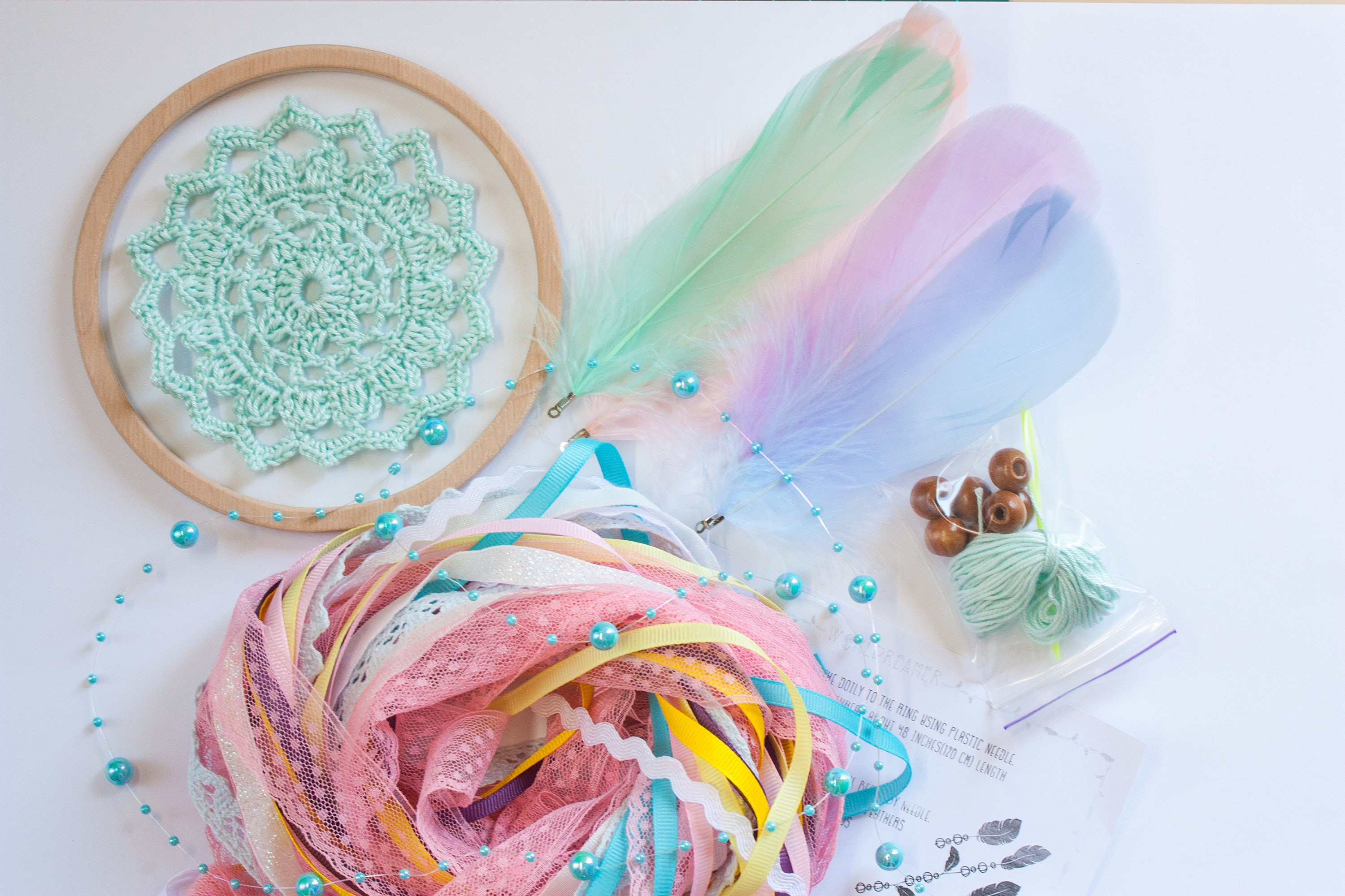 Dream Catcher Kit DIY Dreamcatcher Craft Project Kit for Kids - Etsy UK