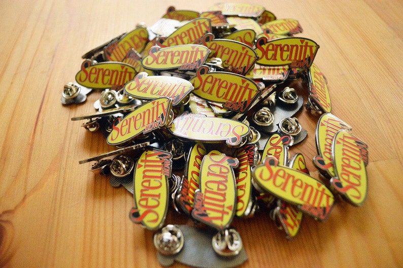 Serenity Now Seinfeld Hard Enamel Pin - Etsy
