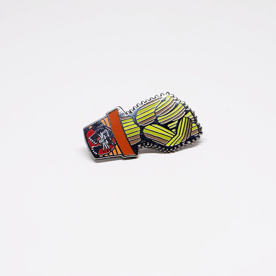 Cactus Fist - Hard Enamel Pin - Etsy