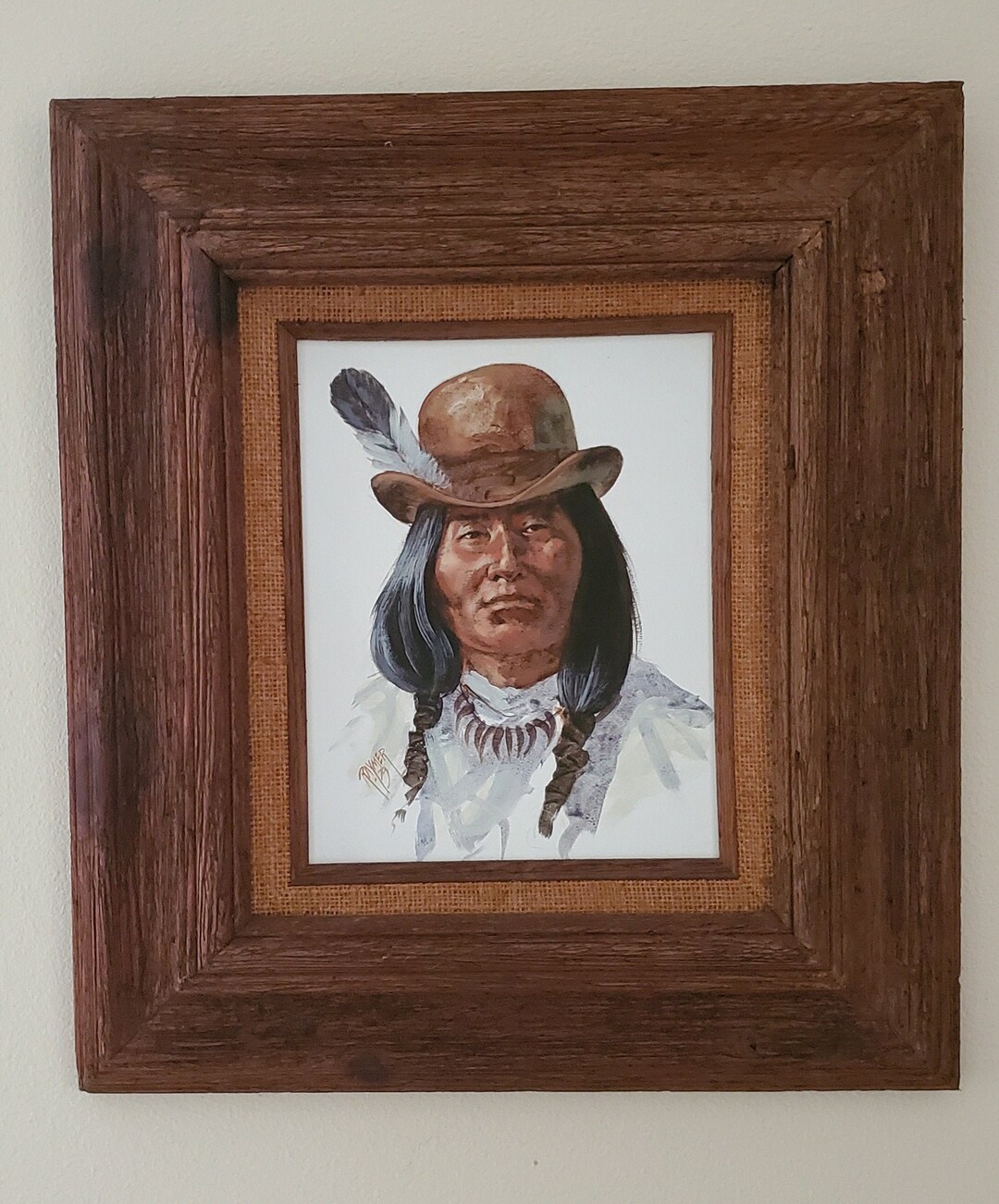 RARE & Collectible: Signed Painting by Ron Raymer, Original Frame ...