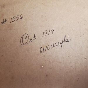 RARE & Collectible: Signed Painting by Ron Raymer, Original Frame ...