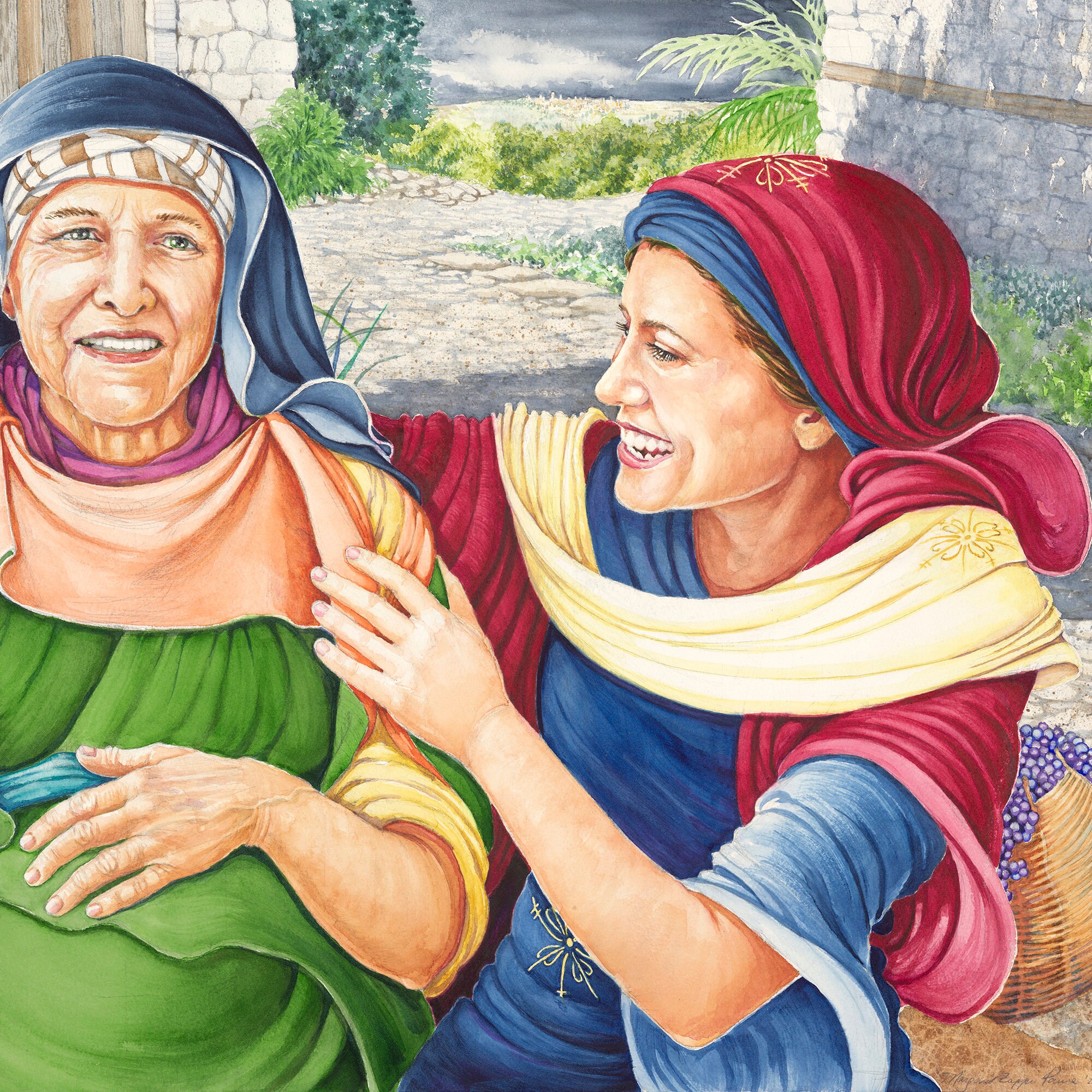 Visitation Giclée Art Print, 10 X 8 Inches - Etsy