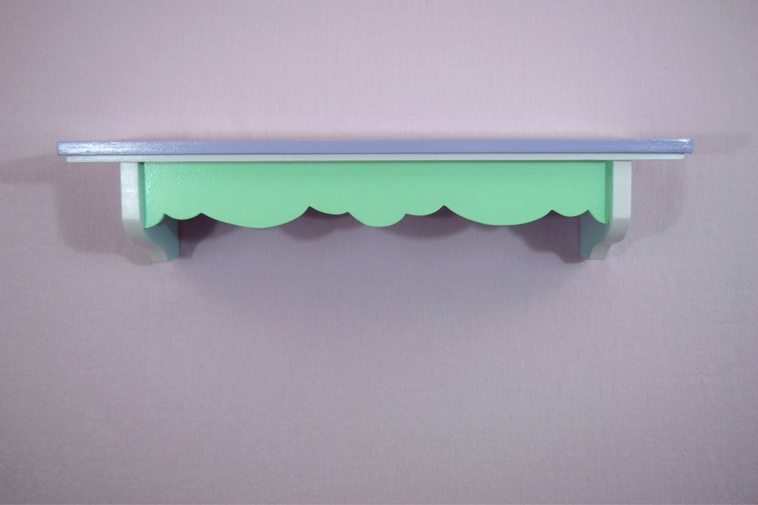 Cute Pastel Wall Decor Shelf | Fun Home Decor | Multicolor Shelf - Etsy