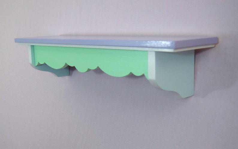 Cute Pastel Wall Decor Shelf Fun Home Decor Multicolor Shelf - Etsy