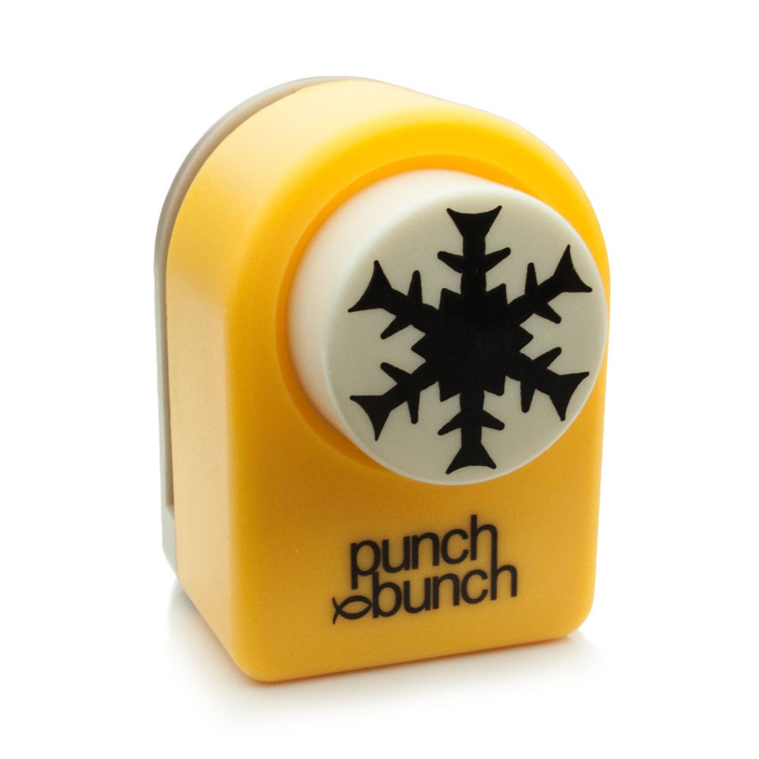 Snowmass Snowflake Punch Medium - Etsy