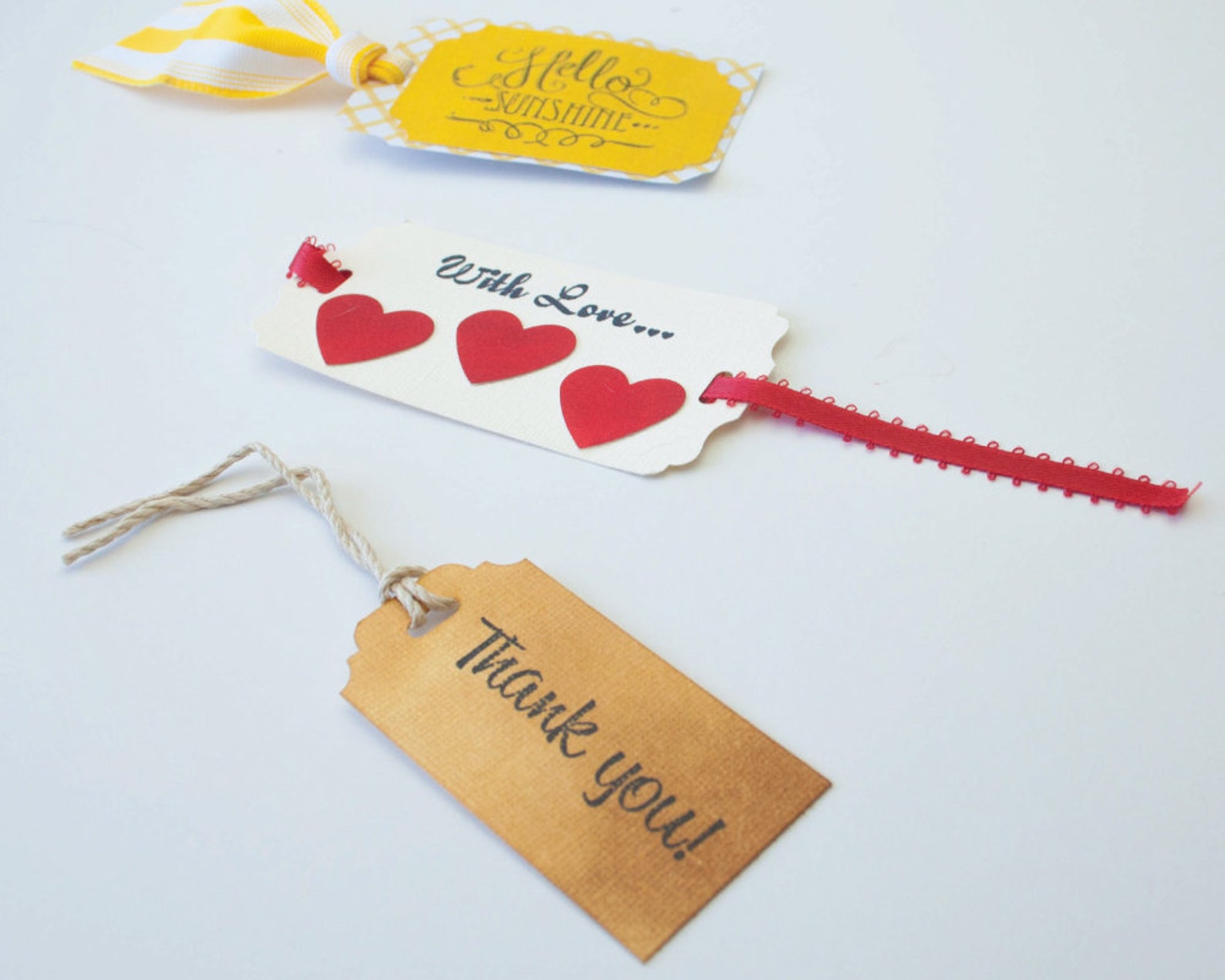 Anysize Elegant Tag Maker Punch - Etsy