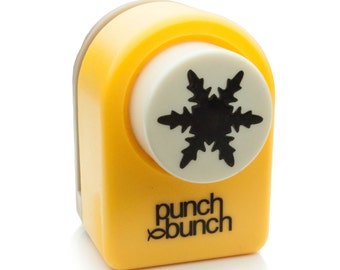 Crystal Snowflake Punch Medium | Etsy