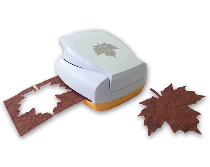 Slimlock™ XL Punch Maple Leaf 3.75 Inch - Etsy