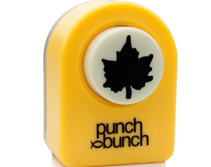 Maple Leaf Punch Small - Etsy