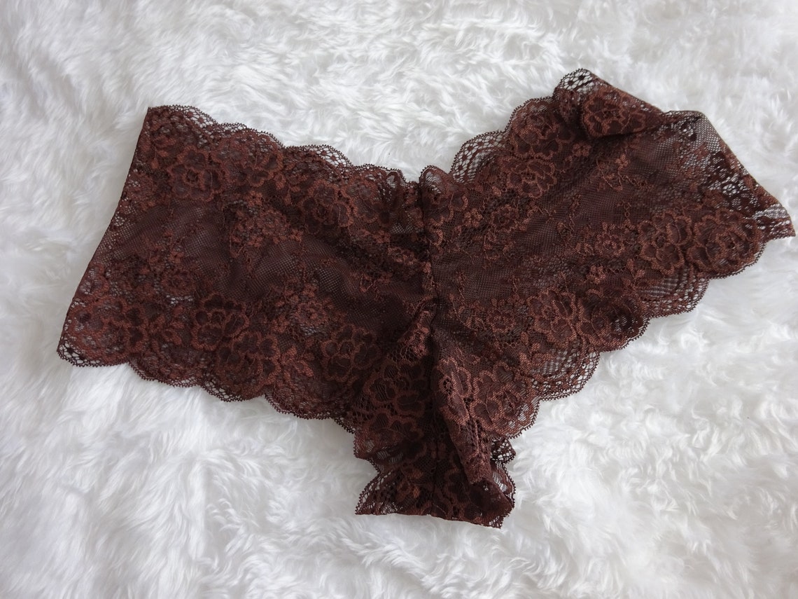 Coco Lace Panties Lace Panties Brown Lace Panties Nubian - Etsy Canada