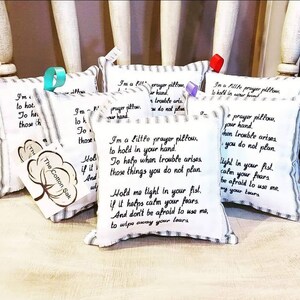 Prayer Gifts Prayer Pillow Sympathy Gift Encouragement - Etsy Canada