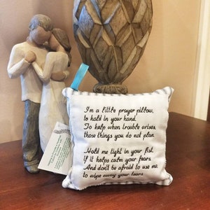 Prayer Gifts Prayer Pillow Sympathy Gift Encouragement - Etsy Canada