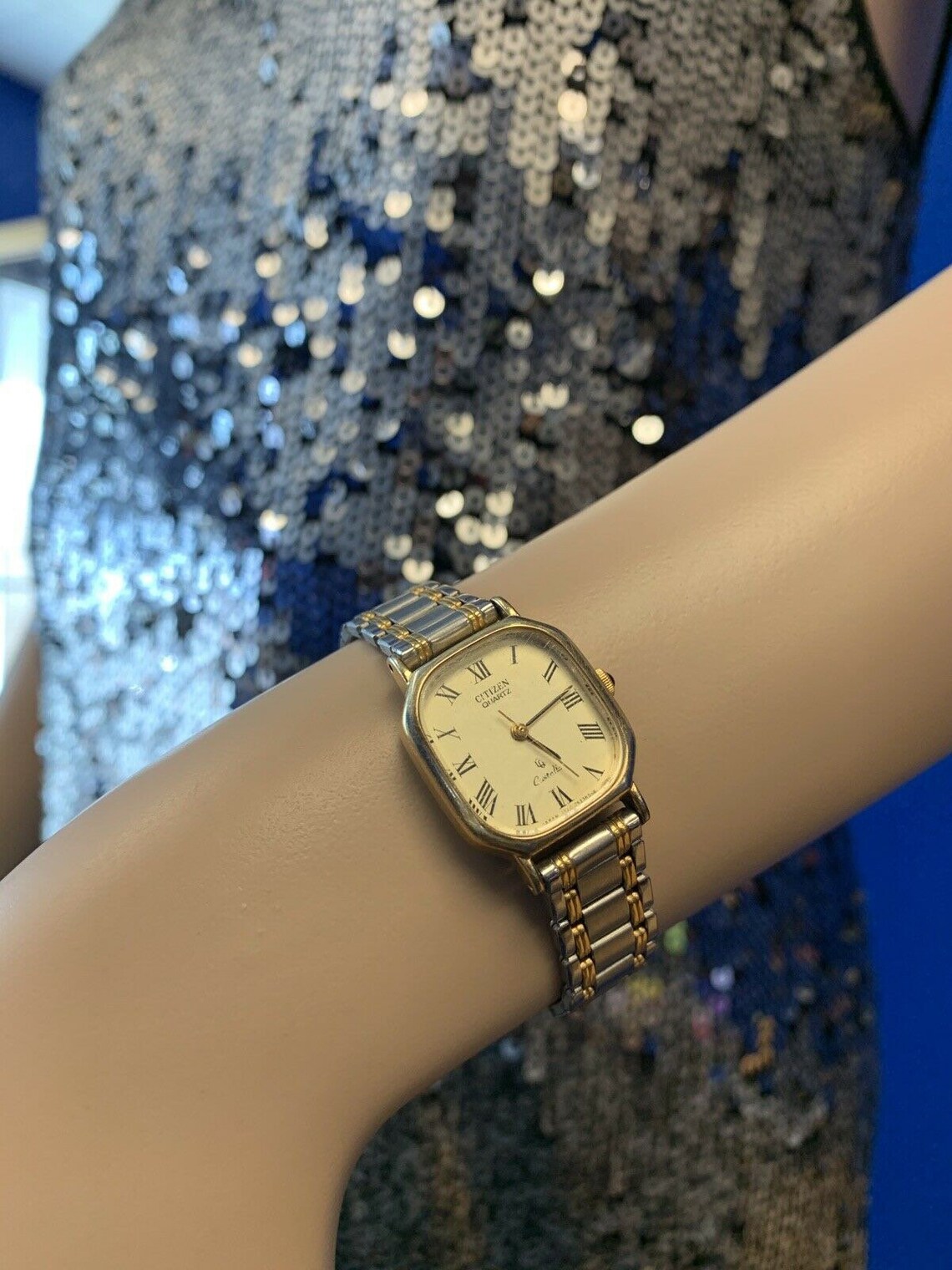 Citizens CASTALIA Gold Plated Stainless Steel Quartz Vintage LADIES ...