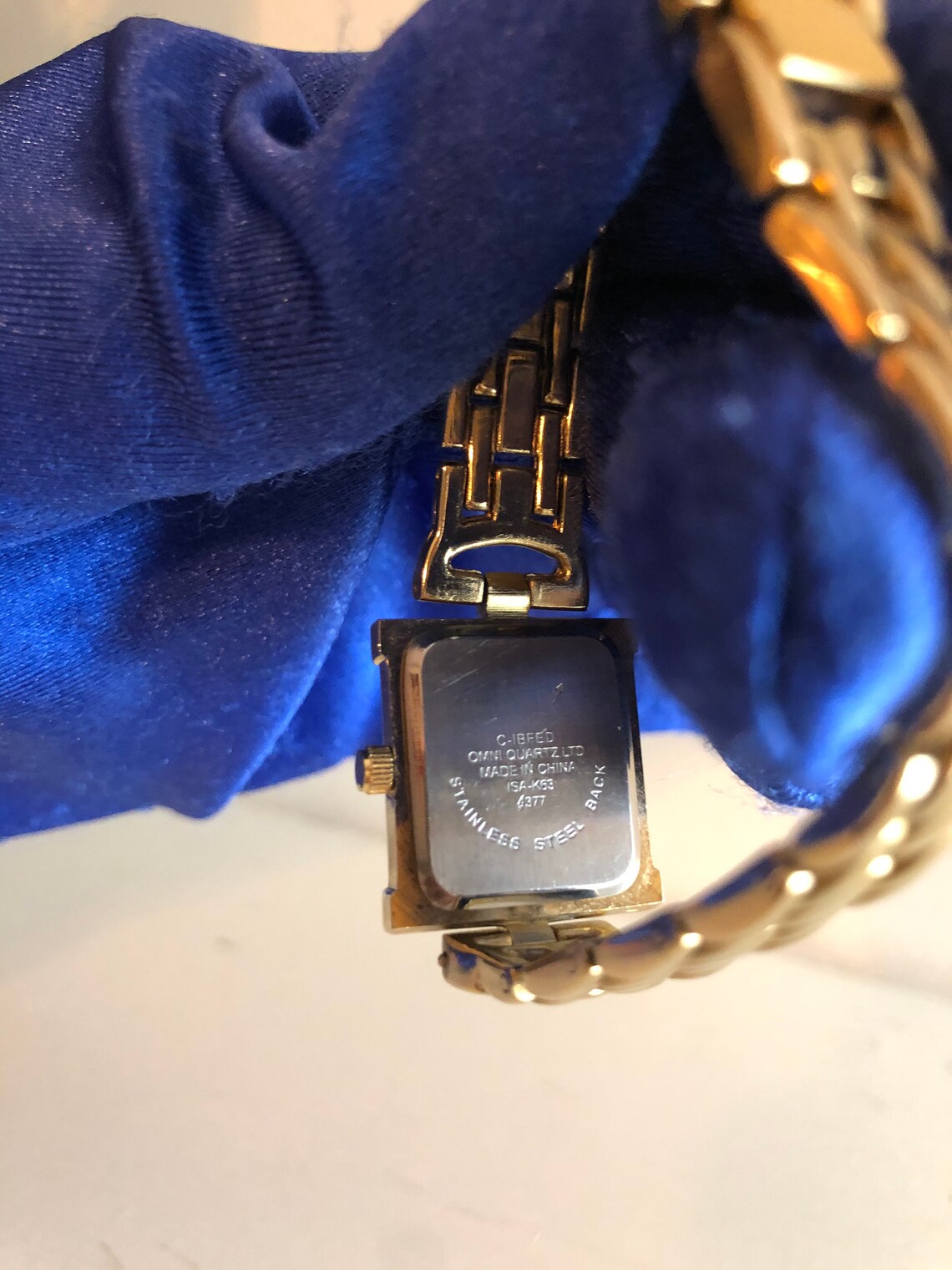 Sergio Valente Women’s Vintage Bracelet Watch Gold Tone Stainless Steel ...