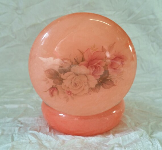 Genuine Alabaster Trinket Bowl Hand Carved in Italy, … - Gem