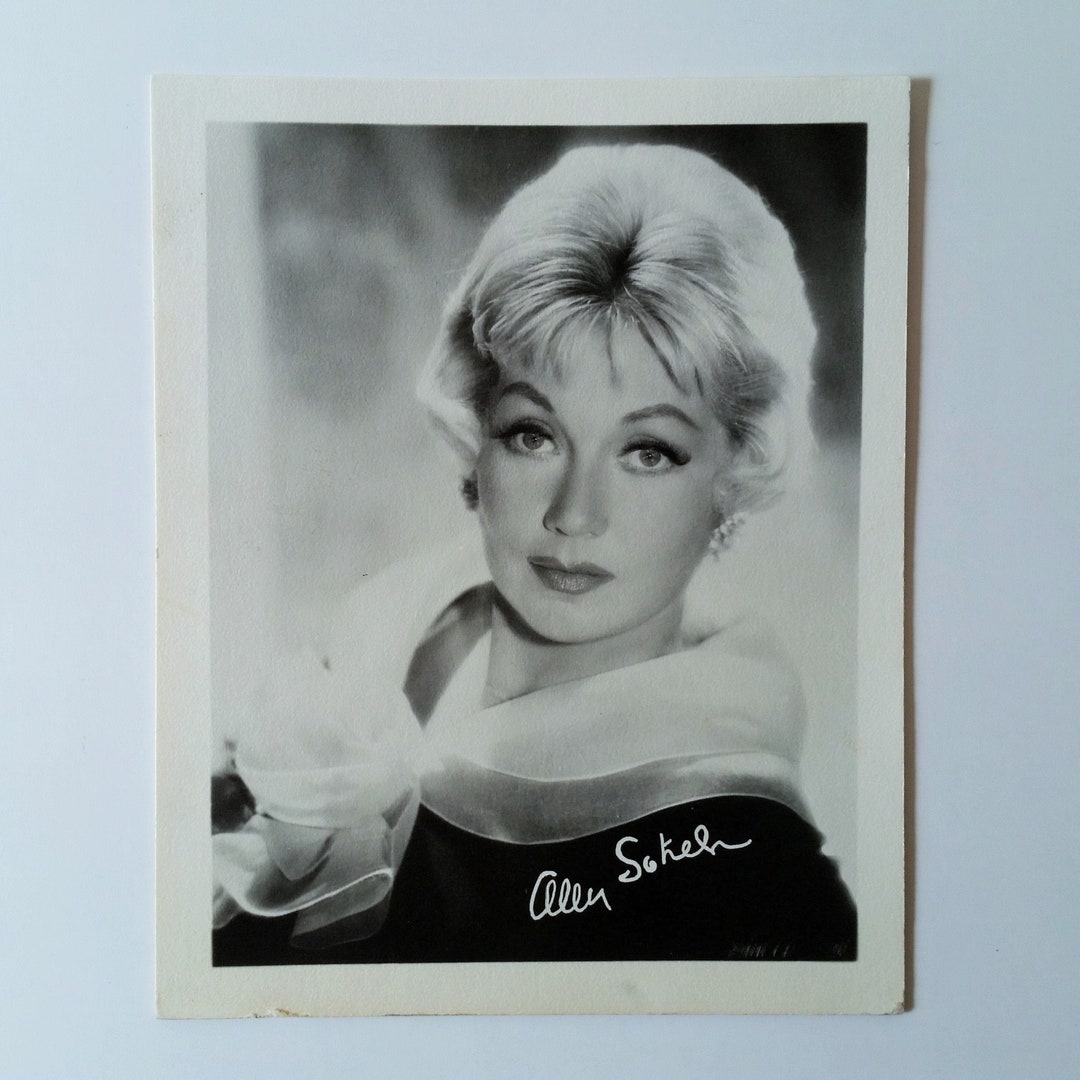 Ann Sothern Original Signed Publicity Photo, 1950s TV Show, CBS Studio ...