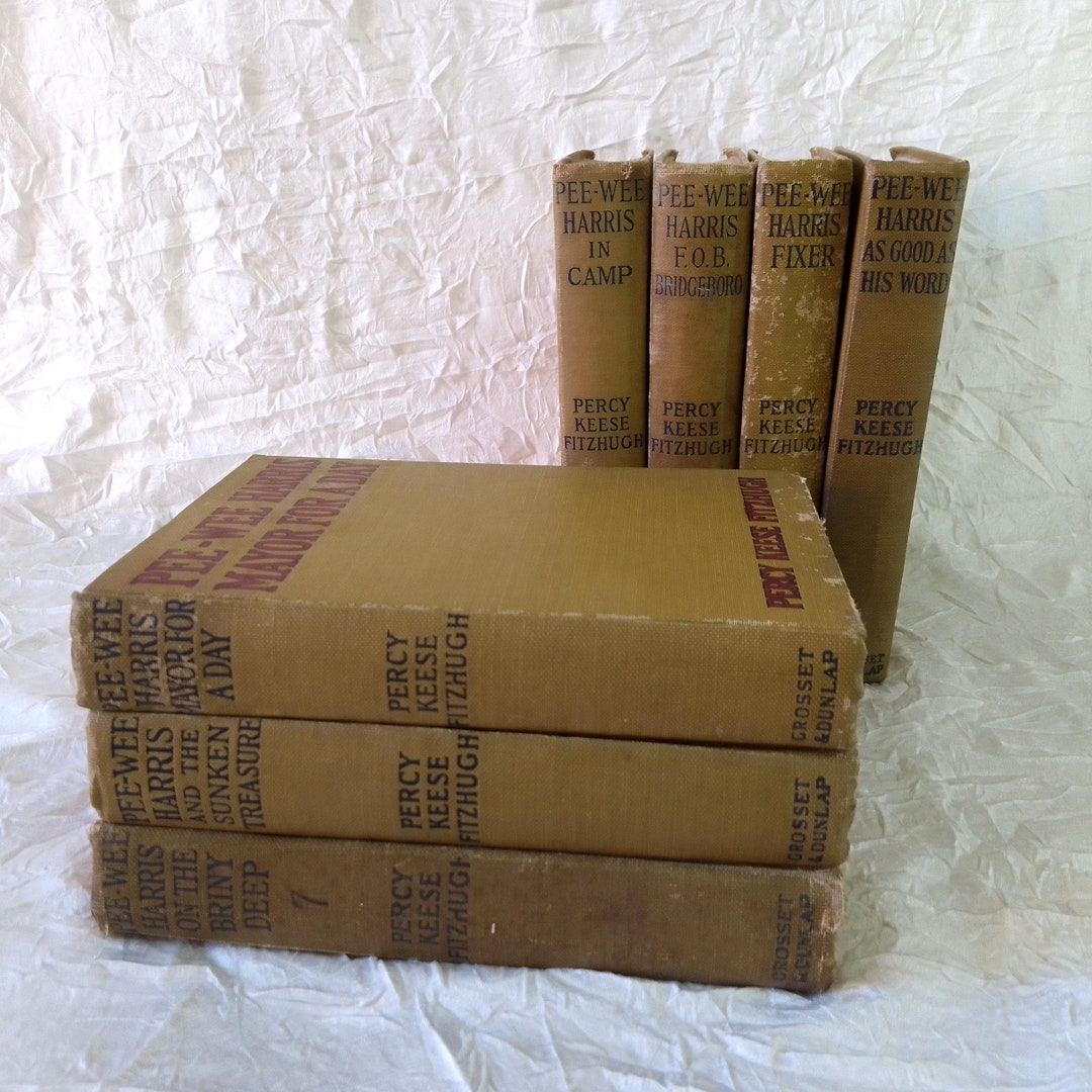 Set of Seven First Edition 1920s Adventures Pee Wee Harris by Percy K ...