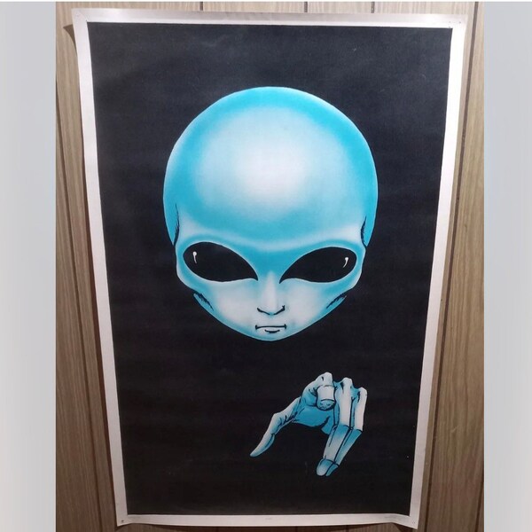 Black Light Poster Vintage - Etsy