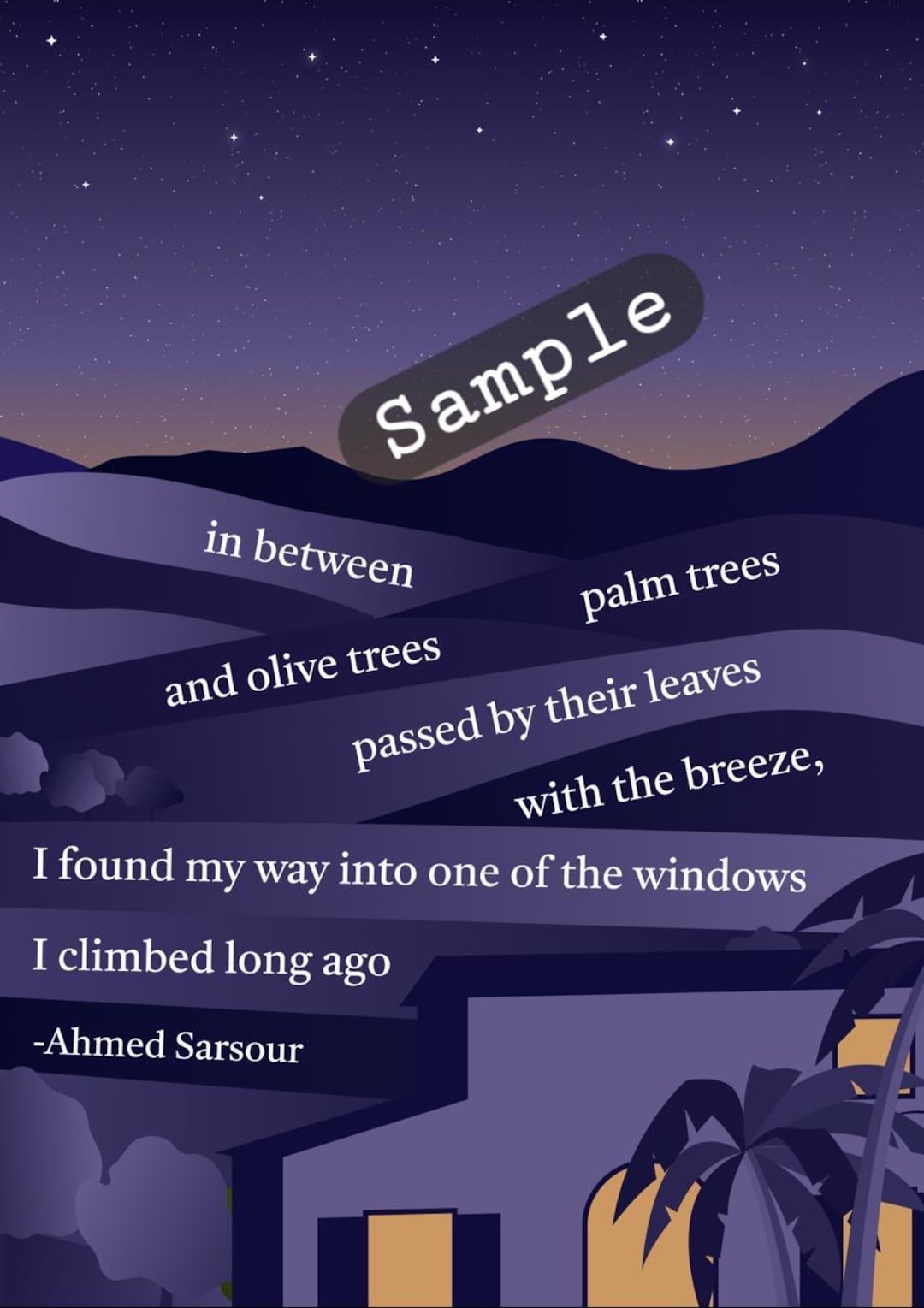 Inspirational Palestinian Poetry and Art Digital Download to Support a ...