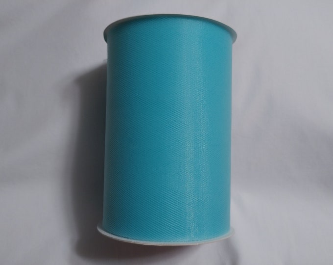 Light Blue Tulle, Light Blue Tulle Roll, Light Blue Tulle 100 Yards, 6 ...