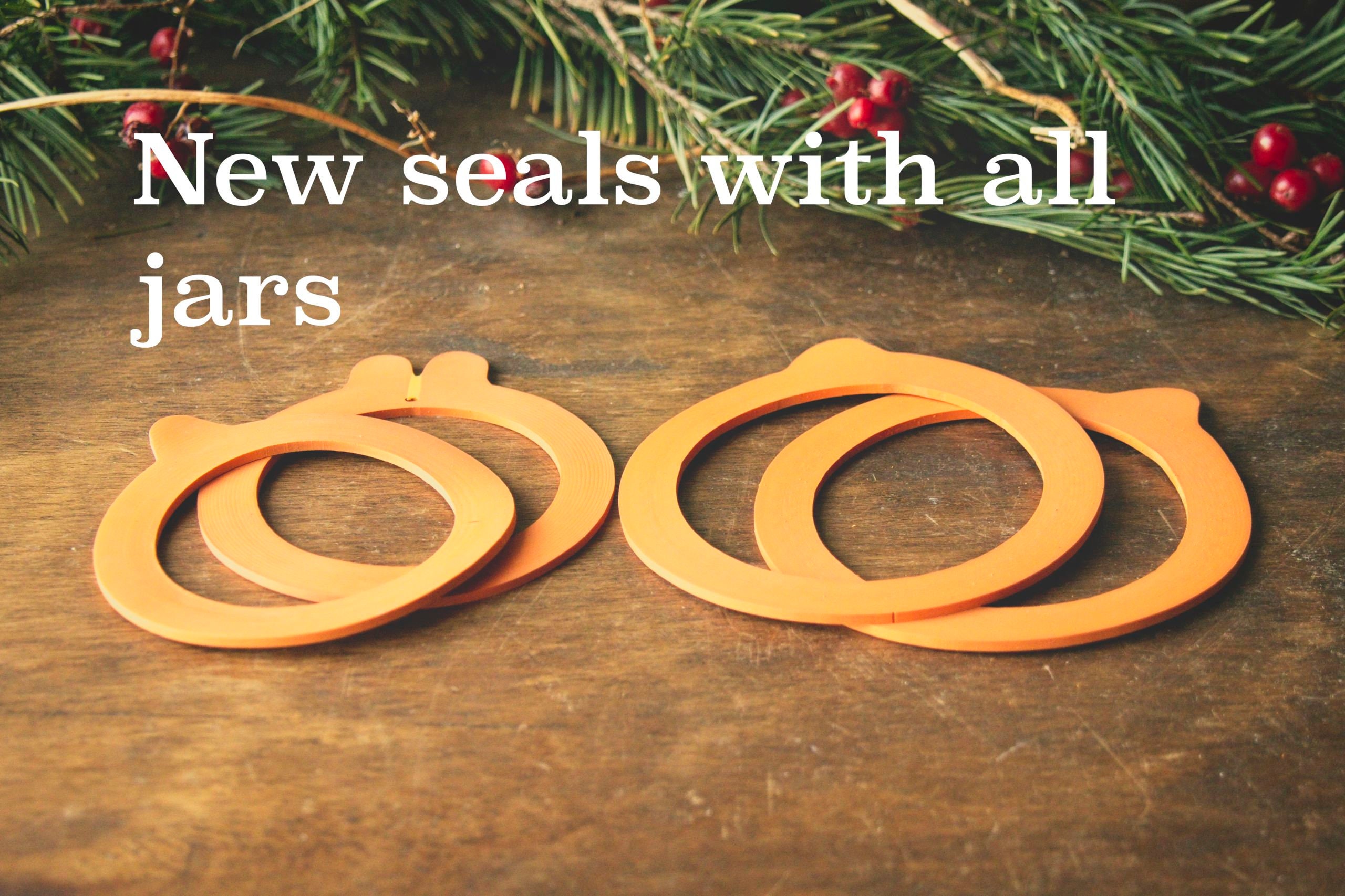 Vintage Canning Jars 1 Litre French Green Glass Metal Clasp, New Seals ...