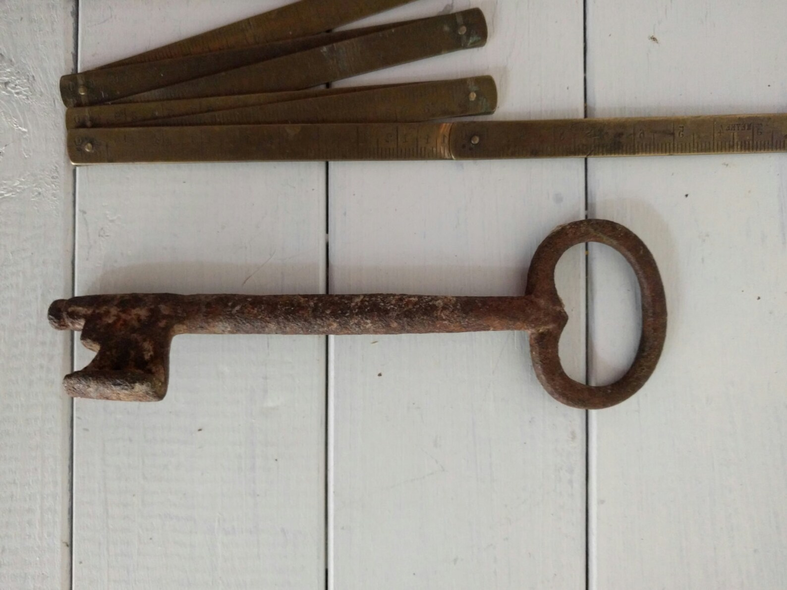 Vintage Skeleton Key 7 Long Rustic Home Decor Rustic - Etsy