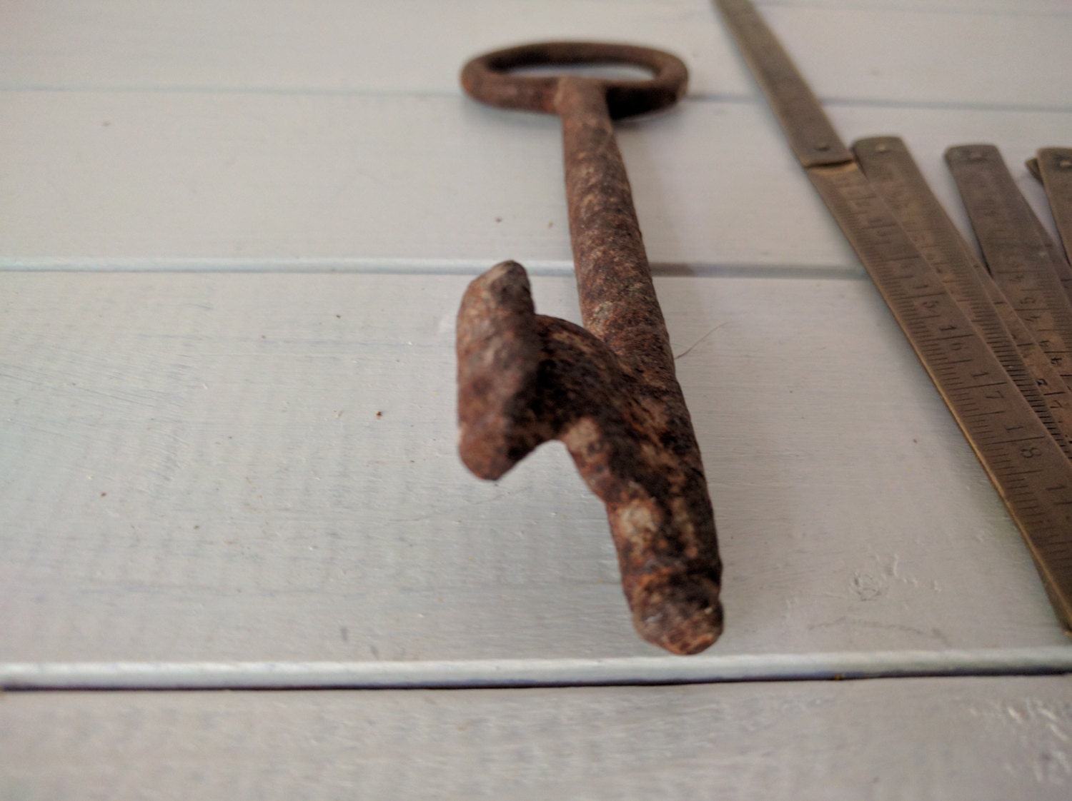 Vintage Skeleton Key 7 Long Rustic Home Decor Rustic - Etsy